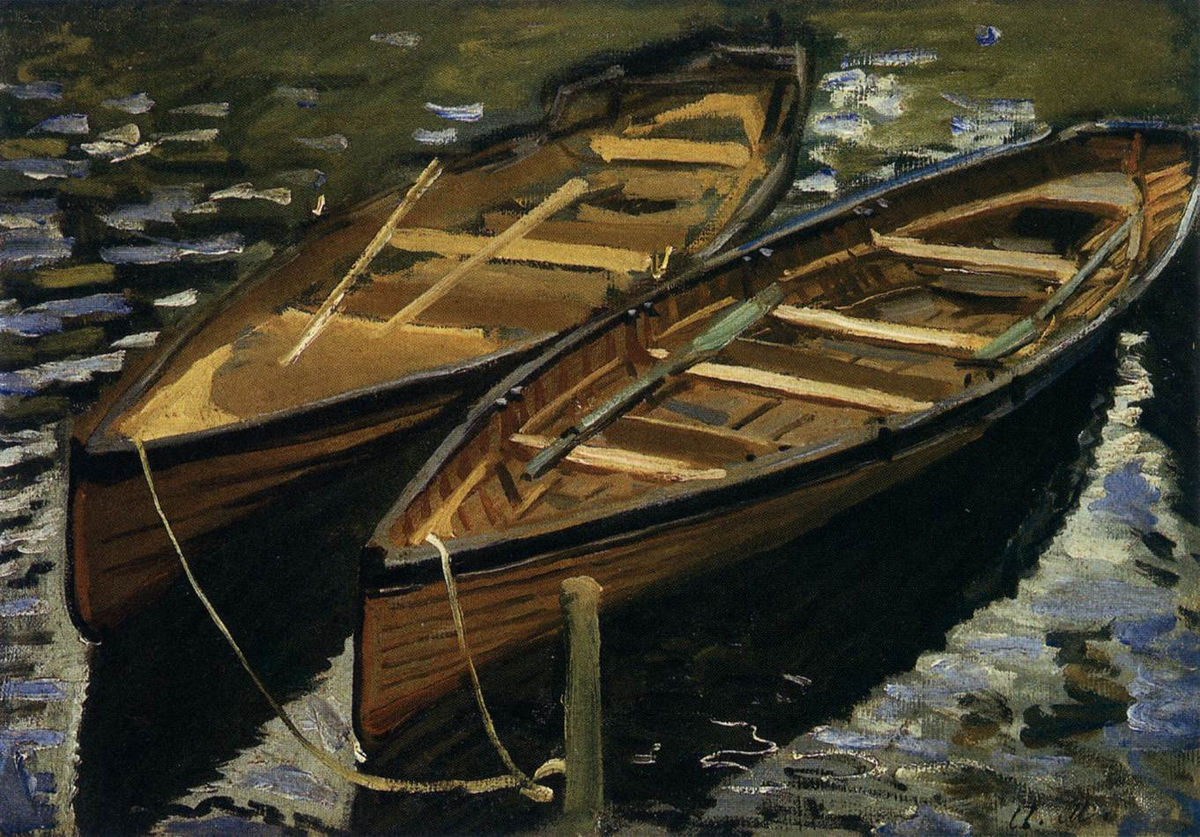 The Boats | Claude Monet | Fine Art Biblio