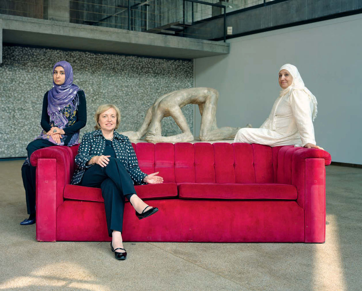 Maria Böhmer with Fatima and Kawnat El Rifai | Horst Wackerbarth | Fine ...