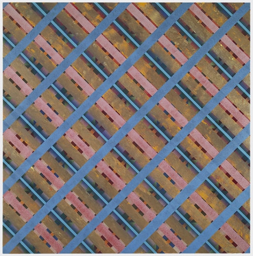 Pink-Blue Grid | Sean Scully | Fine Art Biblio